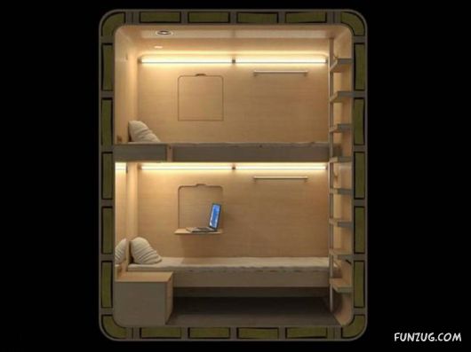 Amazing Cabin Home Sleepboxes | Funzug.com